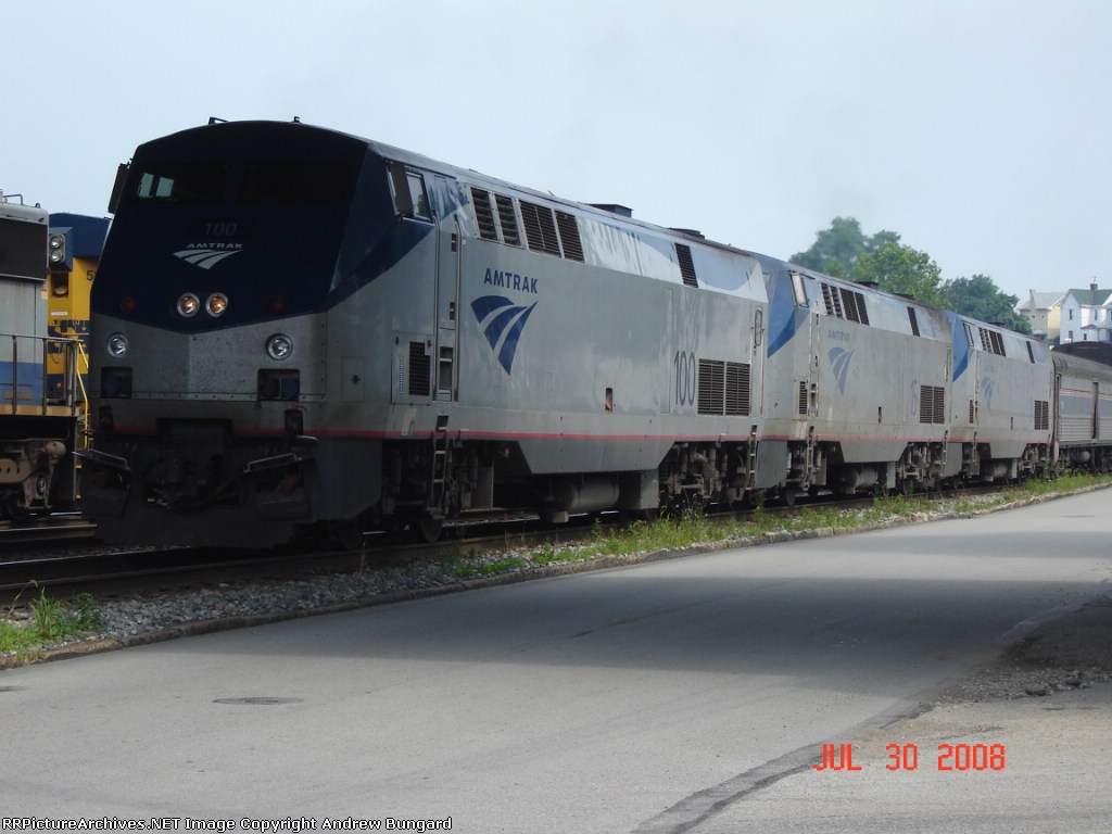 AMTK 100 AMTK 15 AMTK 19 GE P42DC July 30, 2008